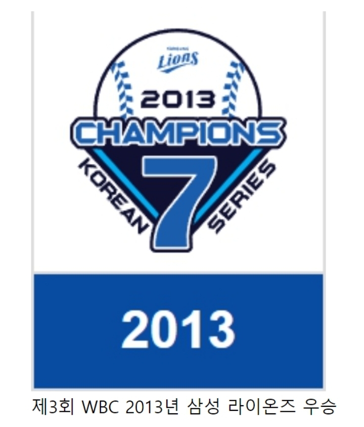 WBC열리는 해 KBO 우승팀 :: 웃긴대학 스포츠
