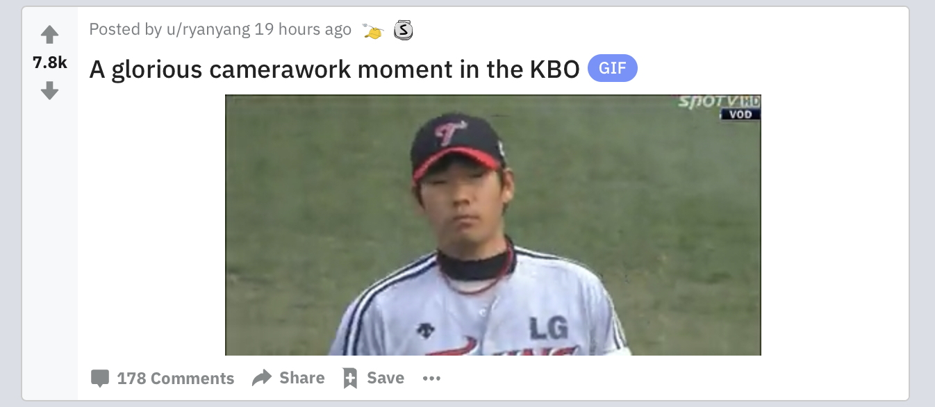 KBO 개막해서 KBO관련드립 존나 쏟아지네 ㅋㅋㅋ