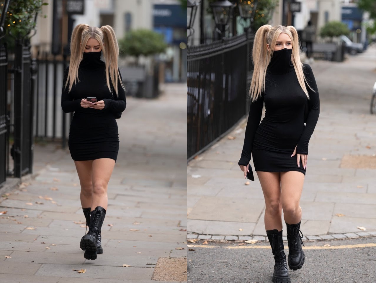 호불호 갈리는 여성용 일체형 마스크.JPG