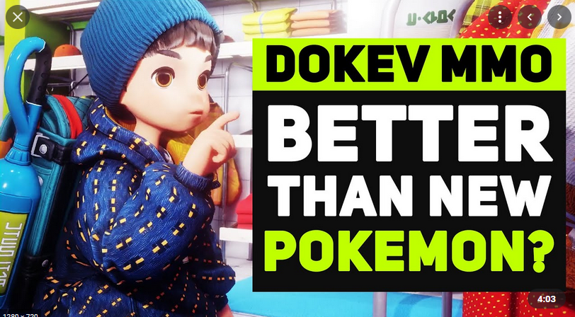 도꺠비 DokeV vs 포켓몬 신작 전격 비교