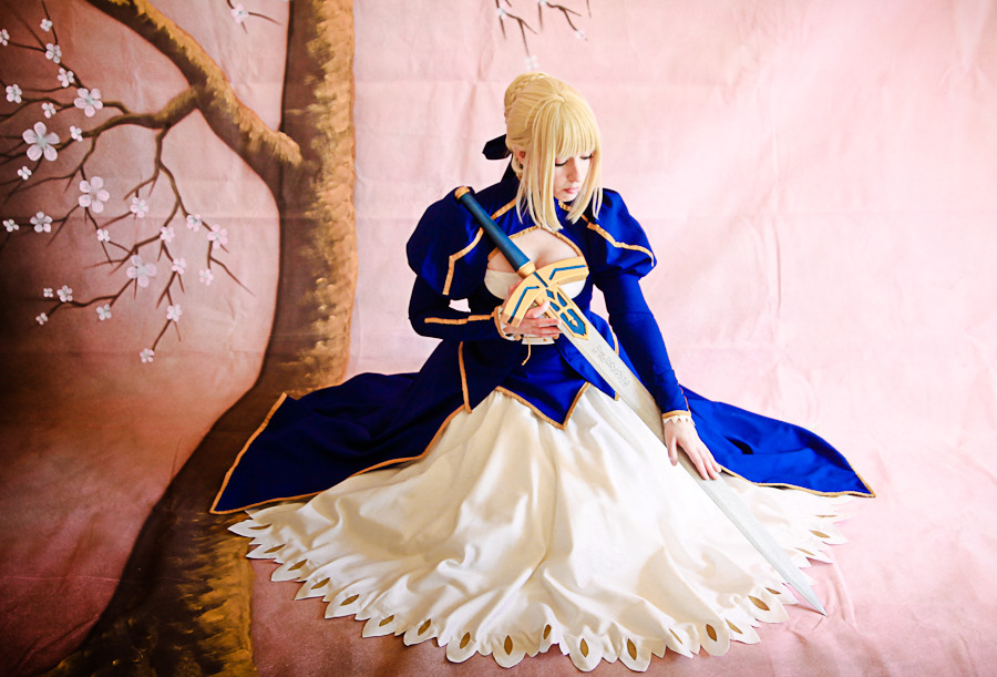 야심한밤 페이트 제로 고퀄 코스프레로 달린다