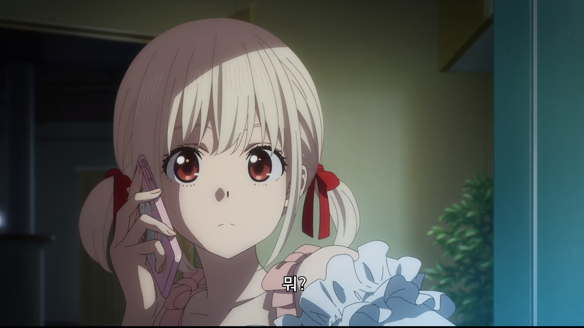 리코리스 진짜 ㅈㄴ 귀엽다 치사토 ㅅ~ㅂ