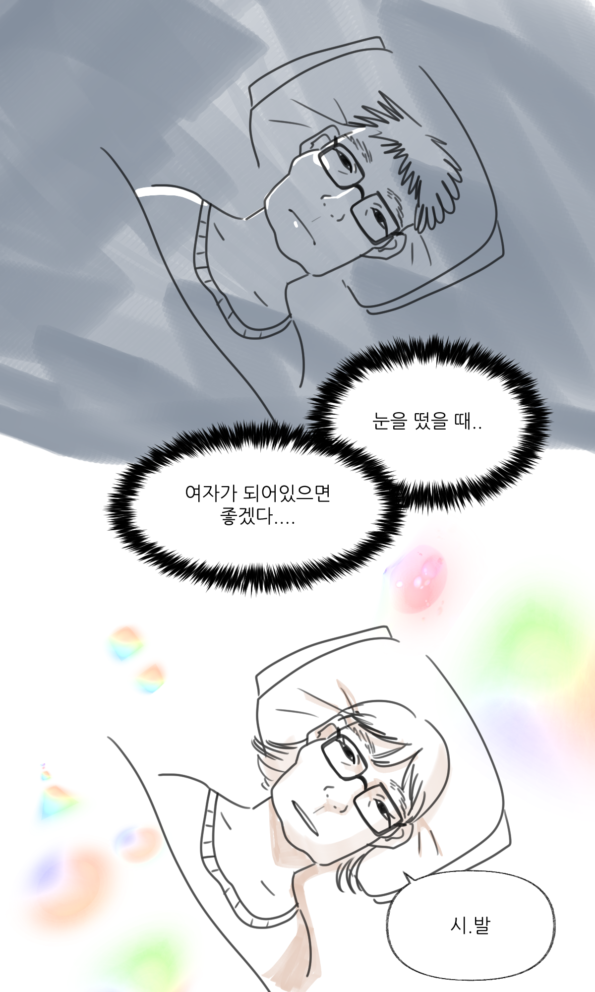 눈을 뜨면 ts.manhwa