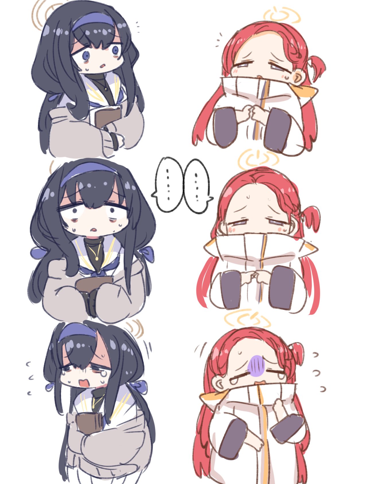 블아 아싸끼리 만났을 때