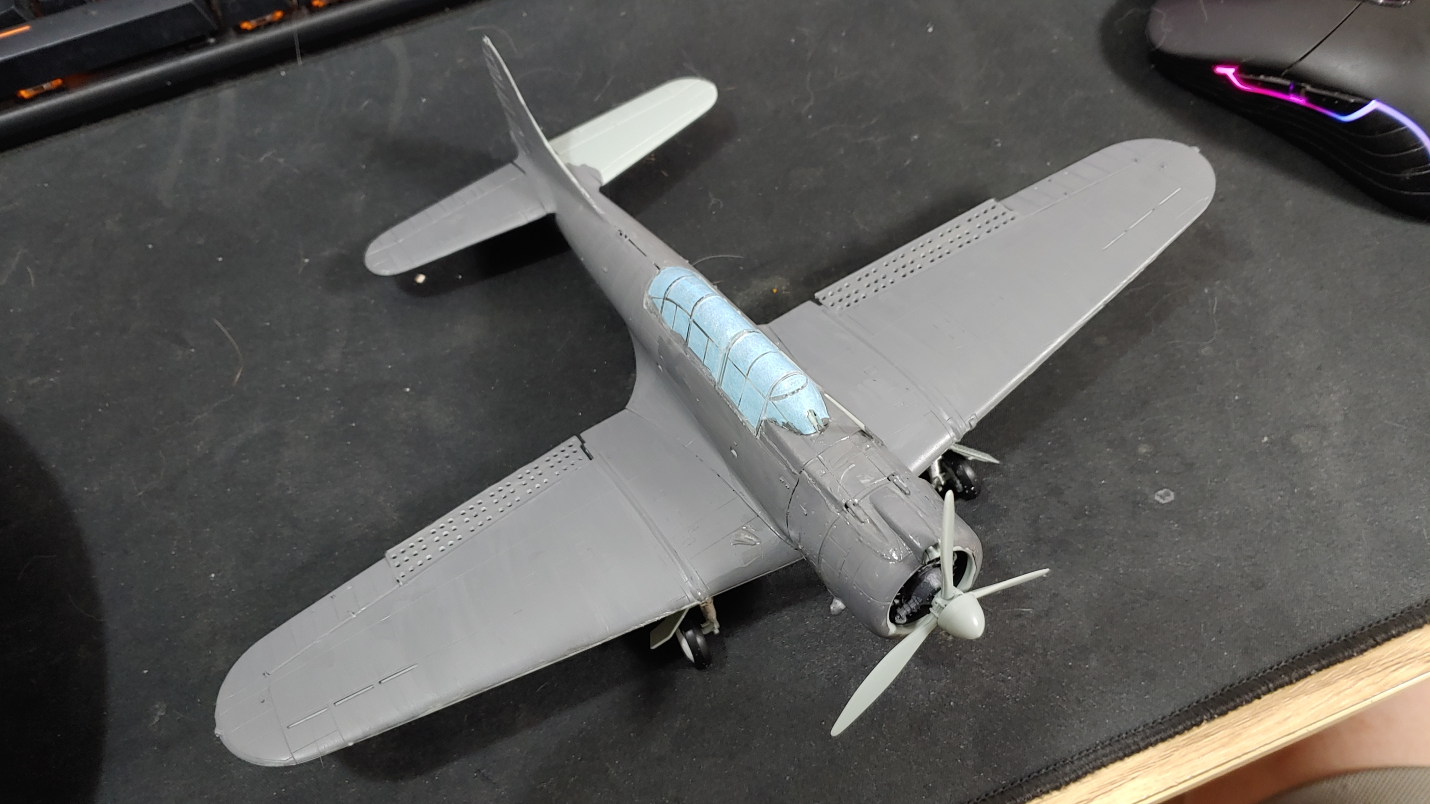 SBD-1 프라모델 조립