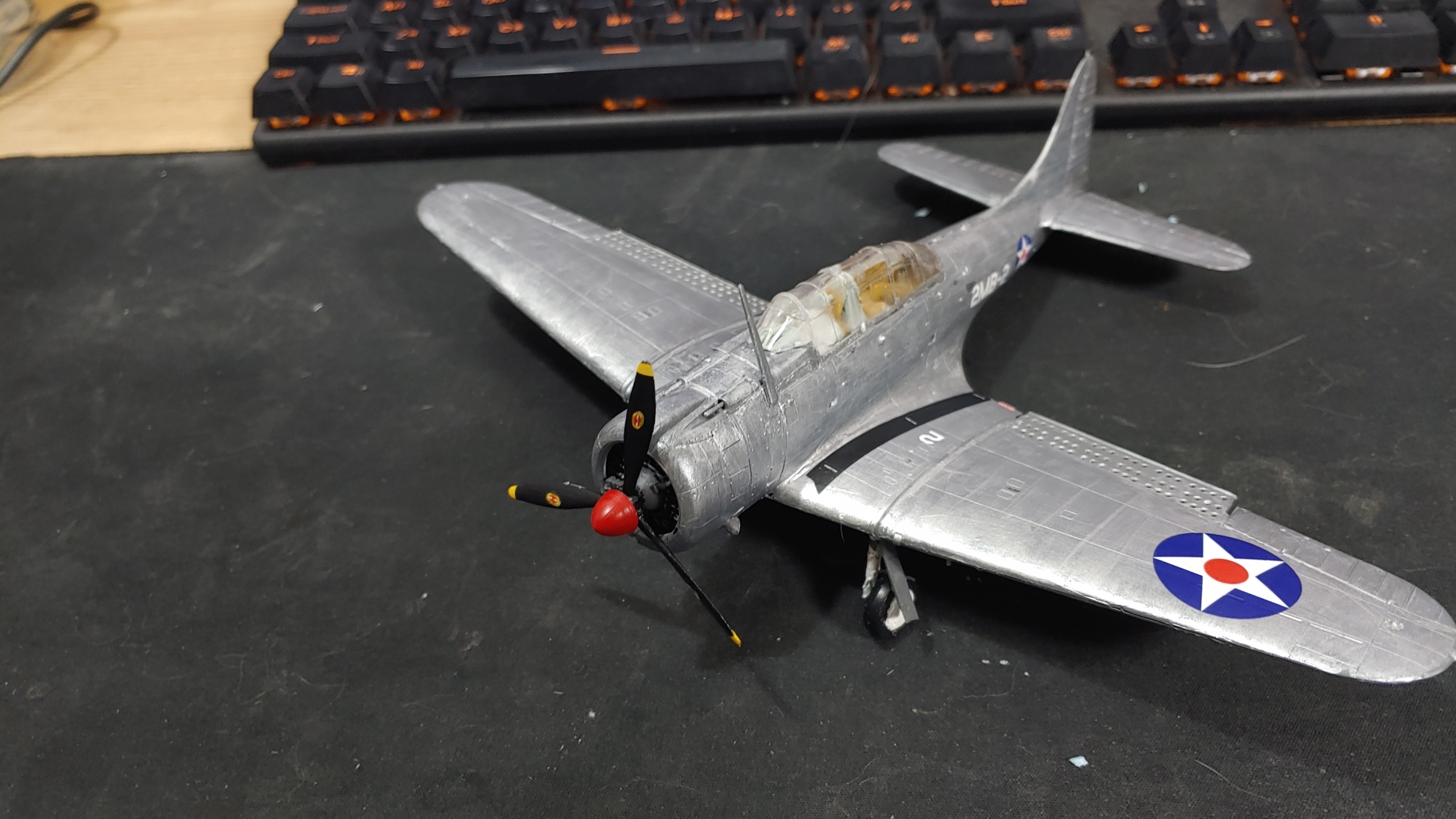 SBD-1 프라모델 조립