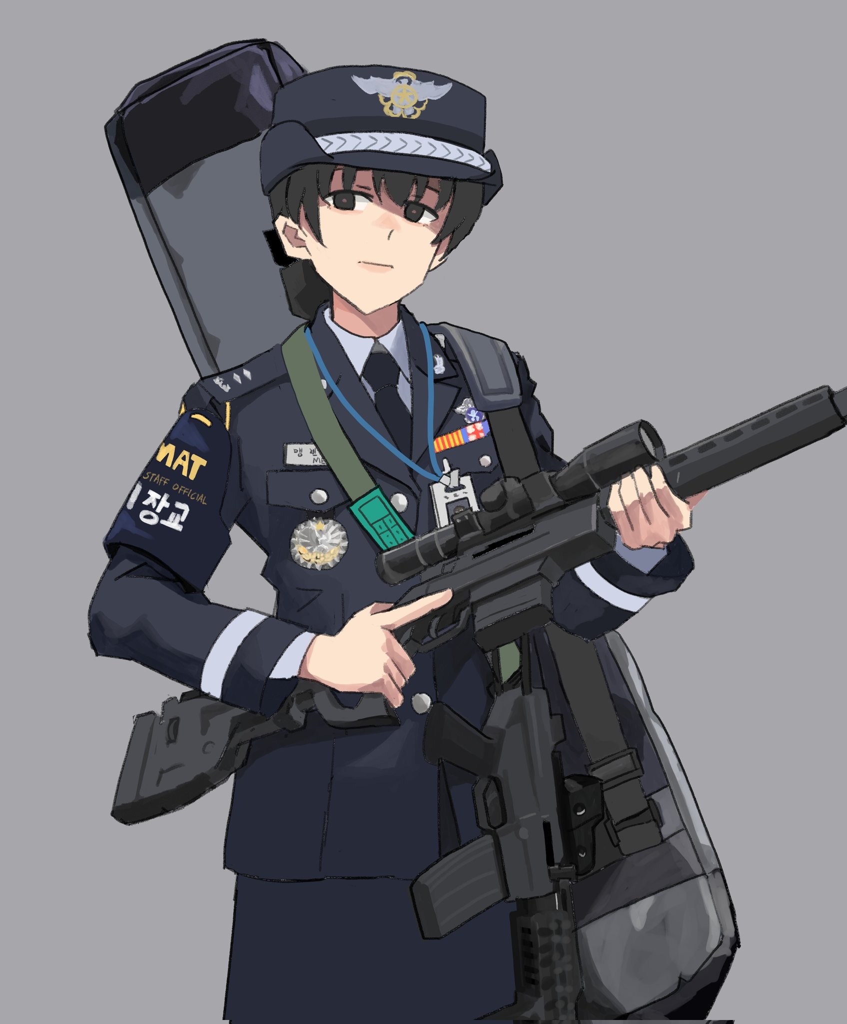 여군을 엄청 잘그리는 작가 발견