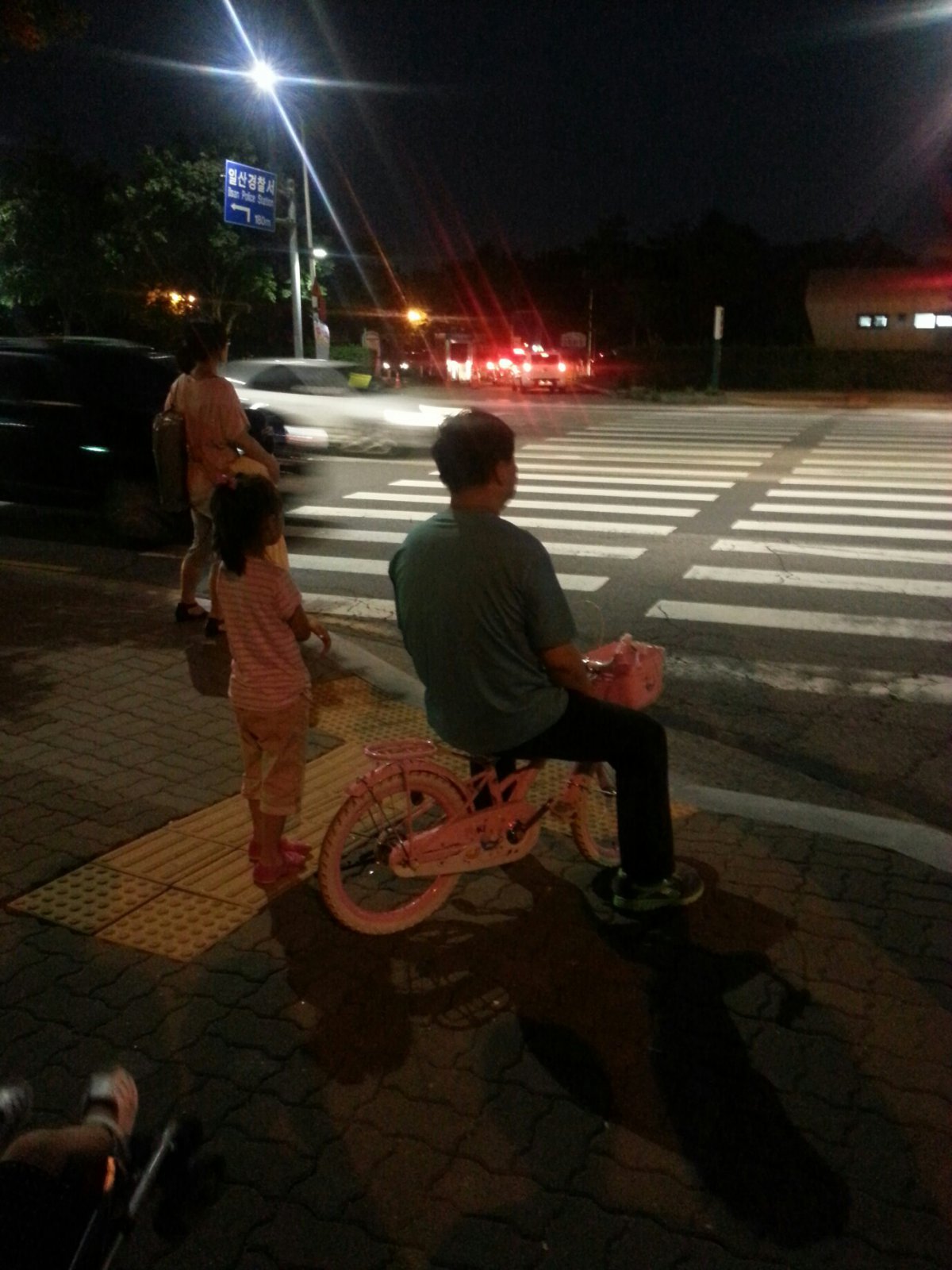 딸아, 오늘은 아빠가 달리고 싶구나...