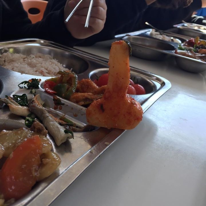 오늘자 원주 북원여고 급식 반찬 클라스