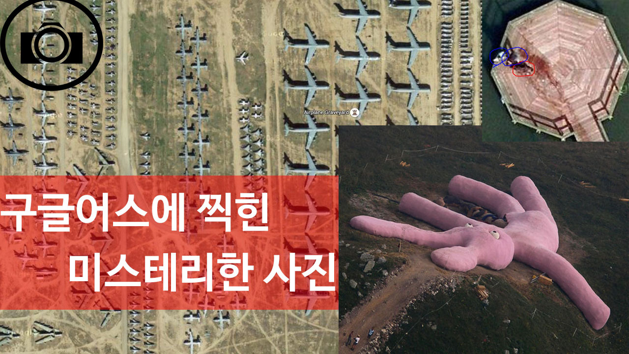 [영상]구글어스에 찍힌 신기한 사진들