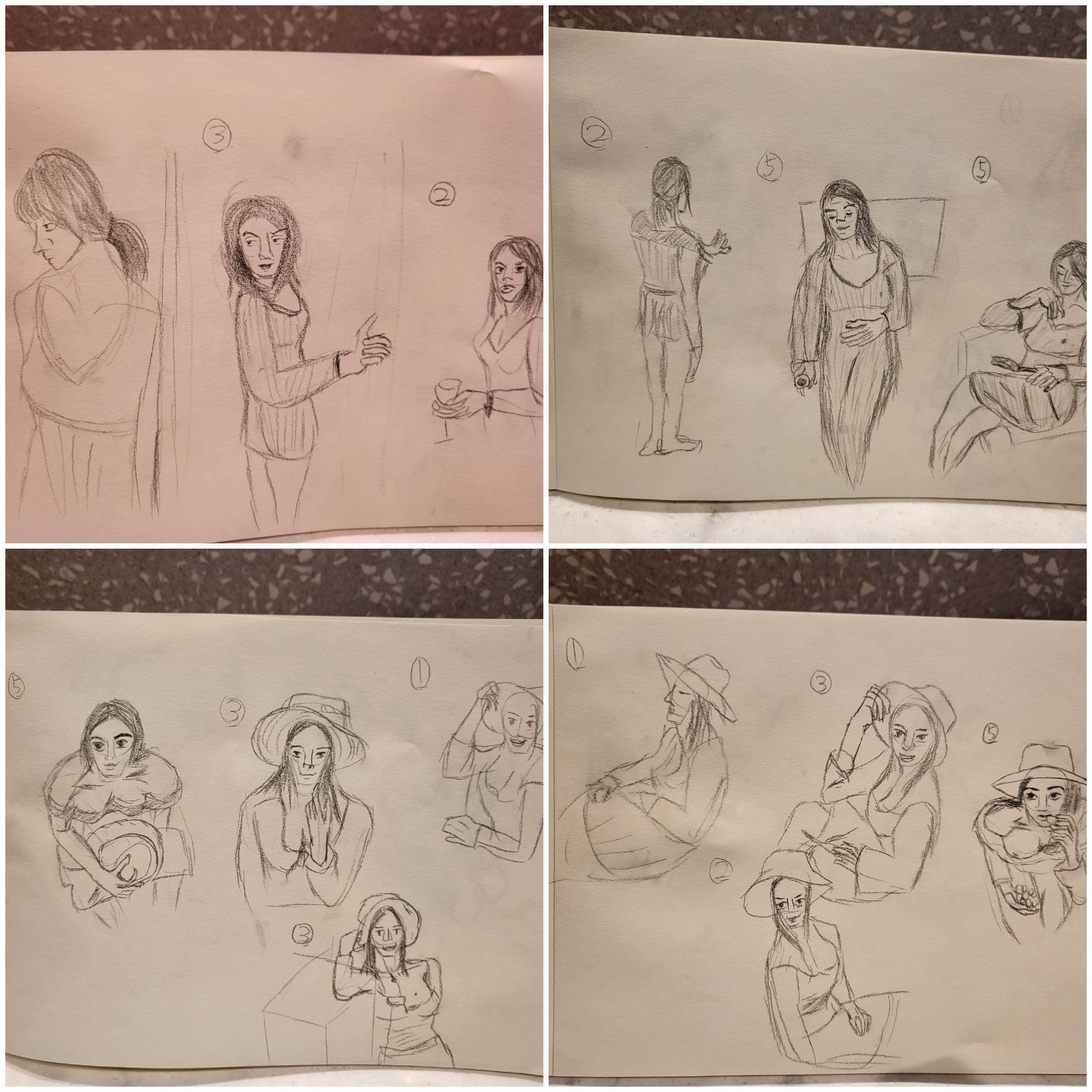 크로키 52일차 :: 웃긴대학 대기자료