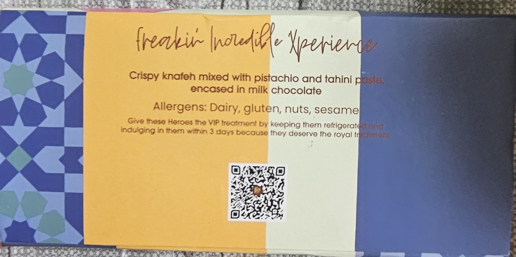 찐 두바이초콜릿 먹어봄