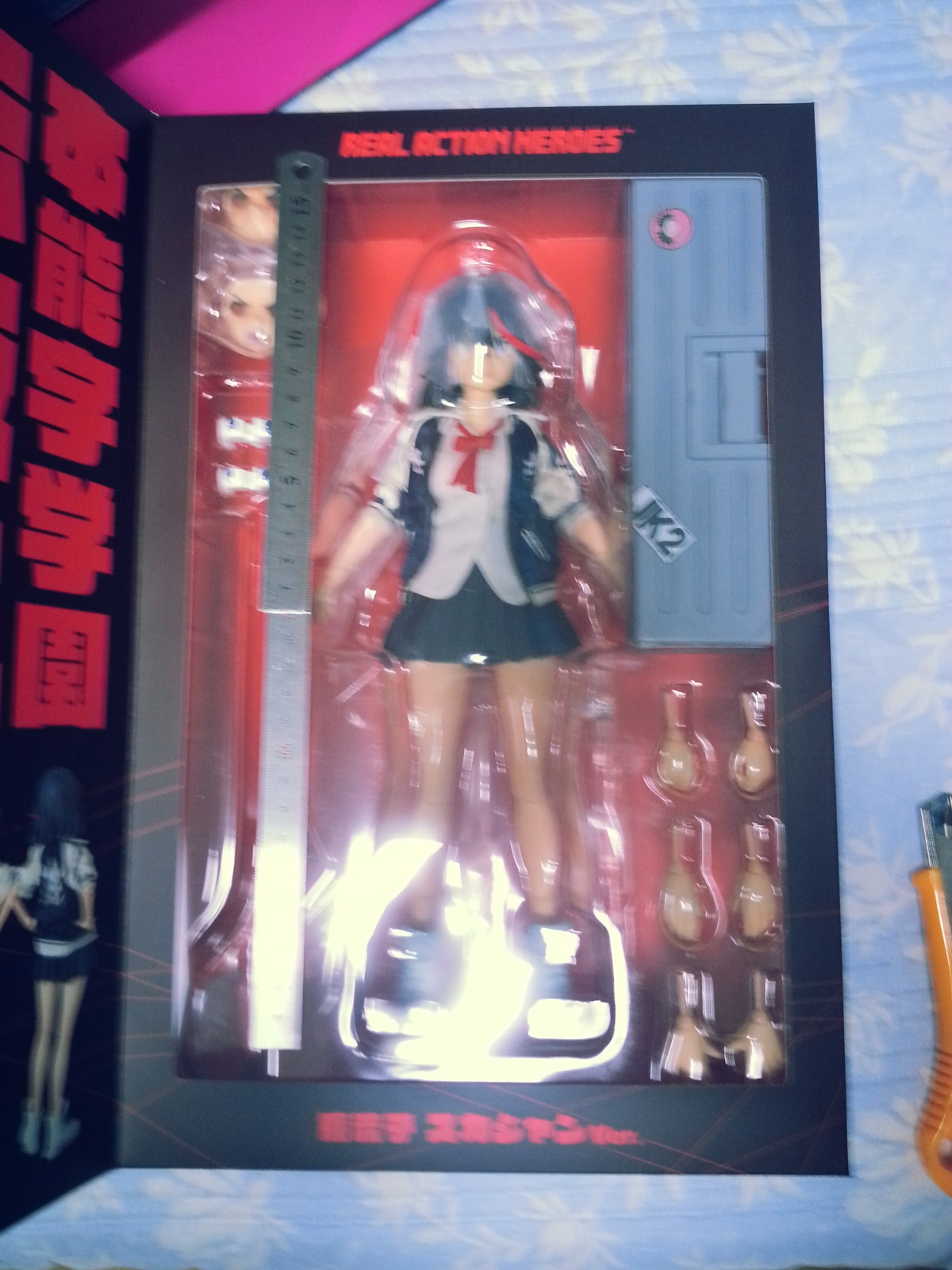 킬라킬 마토이 류코 피규어 반 개봉샷 :: 웃긴대학 만화